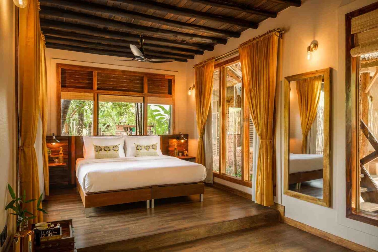 Rooms at Panchabhuta Retreat – Eco-Friendly Luxury Stays